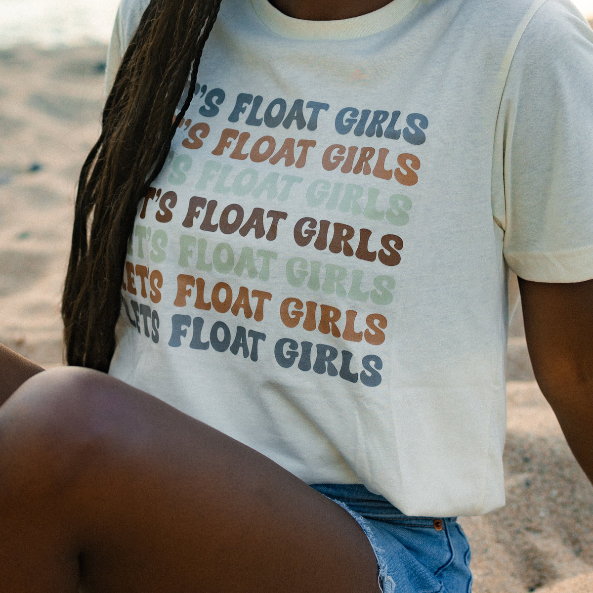 Let's Float Girls - Unisex TShirt – Boots + Roots Apparel Co.